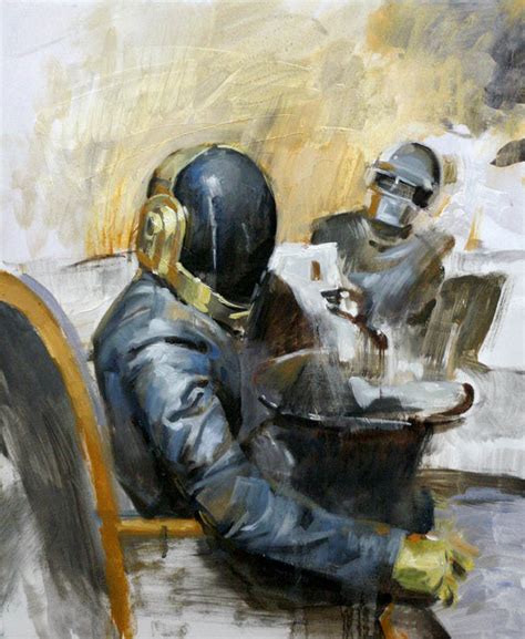 Thomas Bangalter And Guy Manuel De Homem Christo Daft Punk Drawn By