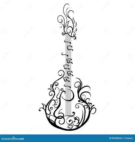 Stylized Classical English Alphabet And Numbers Vector Illustration