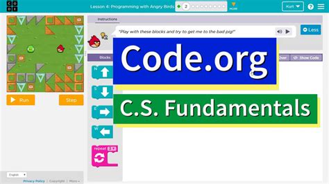 Course B Programming With Angry Birds Lesson 4 Tutorial With