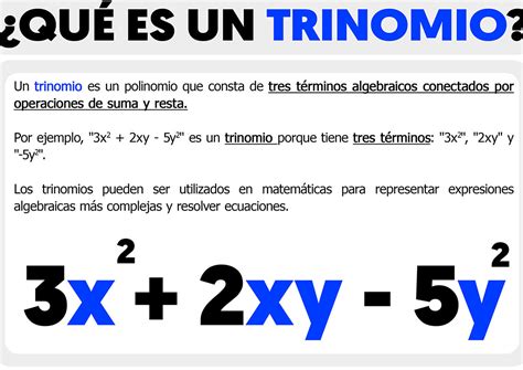 Concepto De Trinomio En Matemáticas Definición Y Características · [ 2025 ]