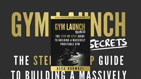 Alex Hormozi Gym Launch⭐limited Quantity