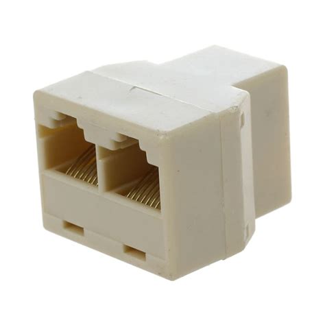 Rj45 3 Way Network Cable Splitter Extender Plug Coupler Lazada Ph