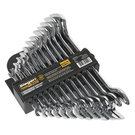 Double Open End Spanner Set 12pc Metric Building Materials Online