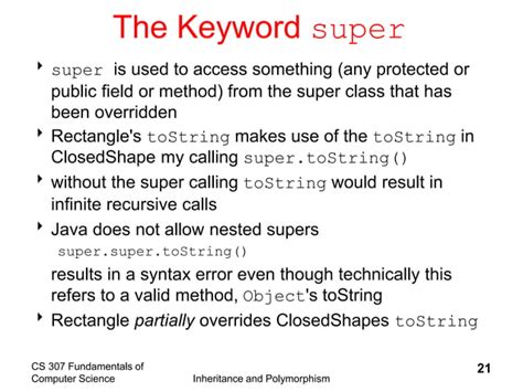 Topic6inheritanceandpolymorphismppt