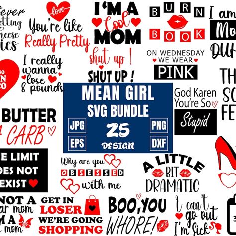 Mean Girls Quote Etsy