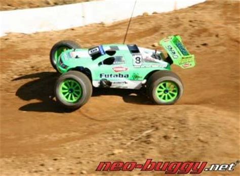 Red RC Kyosho STR Truggy At Kyosho Masters