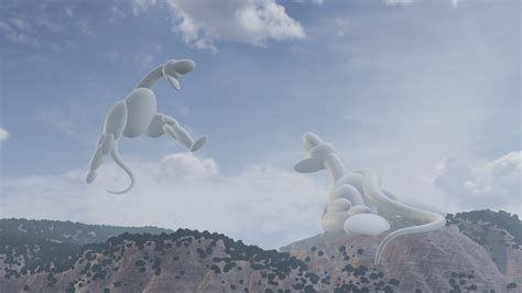 The Egg Thief 3d Render Digital Art By Kenjinks