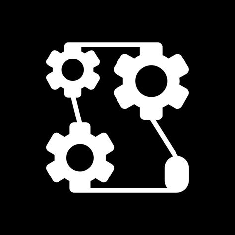 Cogwheels Vector Icon Design 20020253 Vector Art At Vecteezy