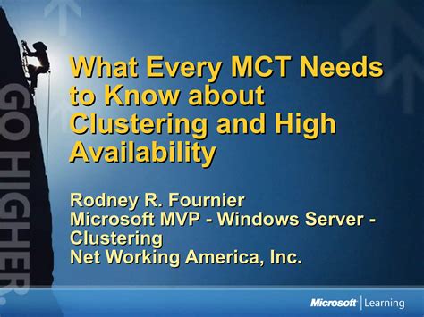 Clustering And High Availability Ppt