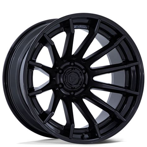 22 Fuel Wheels Fc403 Burn Matte Black With Gloss Black Lip Off Road