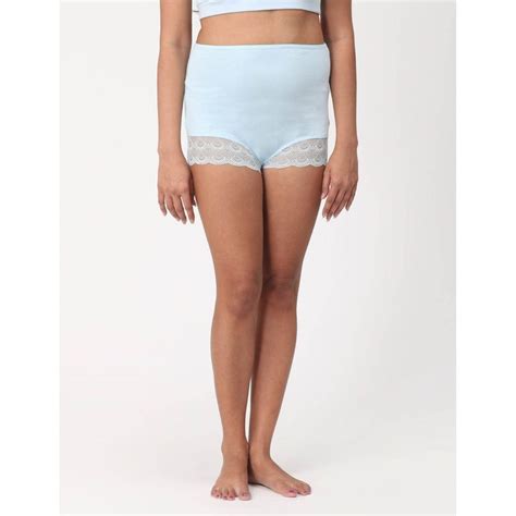 Buy The Mom Store Maternity Over Belly High Waist Lace Panty Online