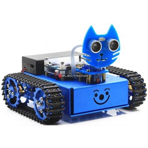 Waveshare Kitibot Starter Robot Graphical Programming Tracked Version Tunisie