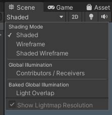 Scene Draw Mode Menu Missing Overdraw Option Unity Engine Unity Discussions