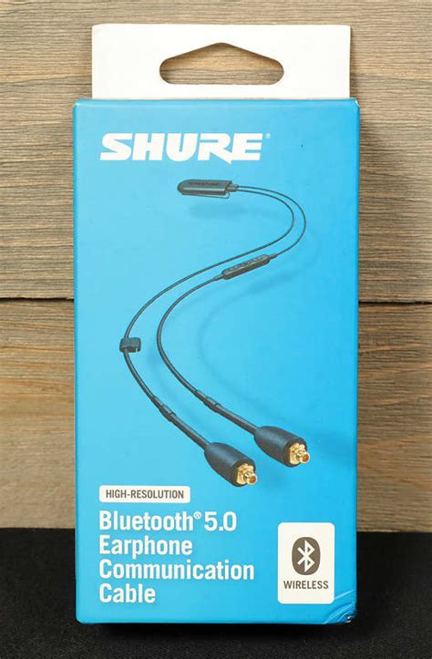 Shure Bluetooth Adapter Cable Rmce Bt2 Reverb