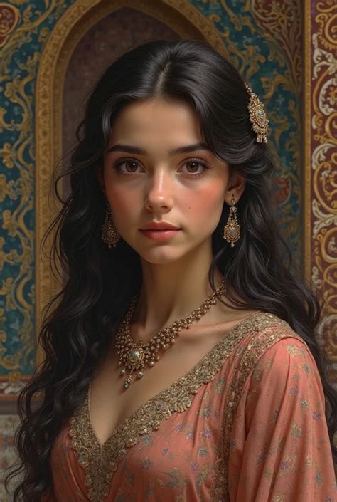 I Want A Picture Of A Very Beautiful Arab Girl From The Middle Ages