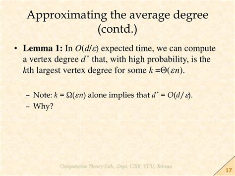 Ppt Approximating The Minimum Spanning Tree Weight In Sublinear Time