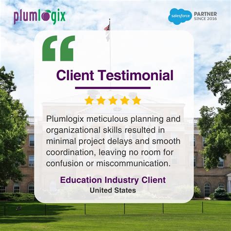 Plumlogix Mbe Salesforce Partner On Linkedin Plumlogix Salesforcepartner Clienttestimonial