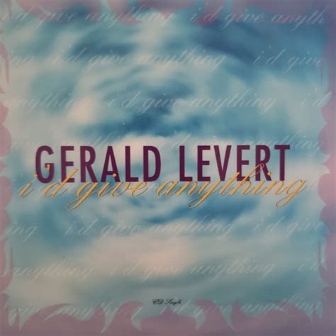 Gerald Levert Id Give Anything 1994 Cd Discogs