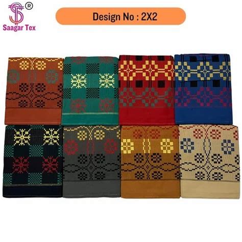 Multicolor Woven Pure Cotton Blanket Size Single At ₹ 276 Piece In Karur
