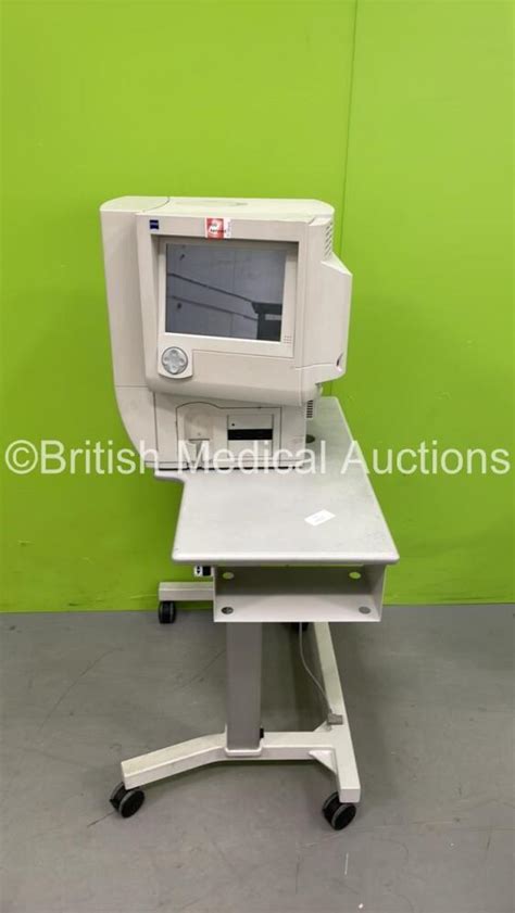 Zeiss Humphrey 720i Field Analyzer On Motorized Table Powers Up Hdd Removed May 2023 Mixed