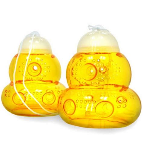 4pcs Wasp Trap For Outdoor Plastic Reusable Hornet Grandado