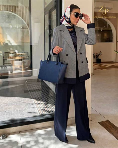 خرید کت و شلوار زنانه پاییزه آستردار نیکول ضخیم جدید ترند