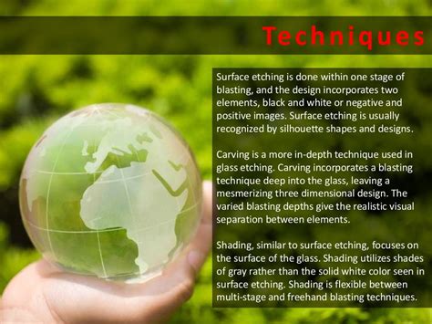 Using Sandblasting Equipment For Glass Etching