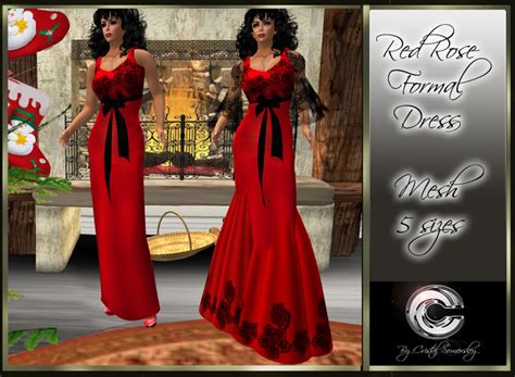 Second Life Marketplace Red Rose Classic Avatars