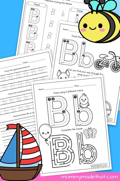 Letter B Worksheets