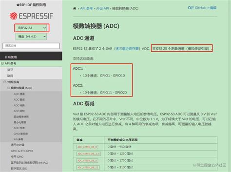 Esp32c3s3 基于idf Adc Dma连续采样模块及使用 综合1 Esp32 Adc模块 11 Esp32 掘金
