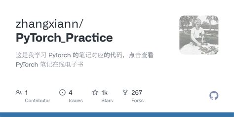 Github Zhangxiann Pytorch Practice Pytorch