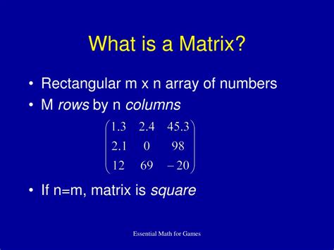 Ppt Linear Transformations And Matrices Powerpoint Presentation Free