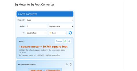 10 Square Centimeters To Square Meters Square Centimeter→square Meter Converter