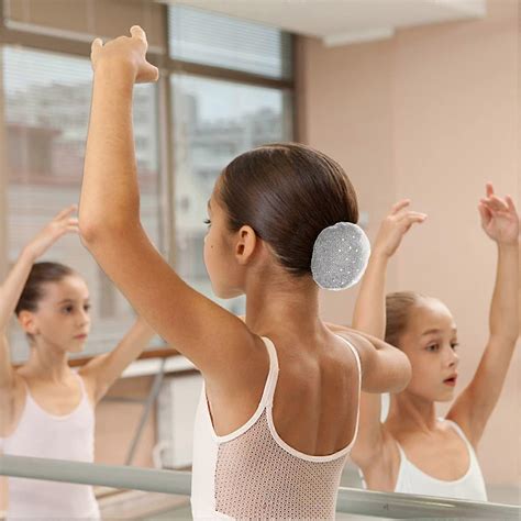 4 Pack Elastic Hair Nets Invisible Hair Net Bun Cover Elastic Edge Mesh Women Fruugo Uk