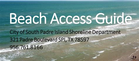 South Padre Island Beach Access