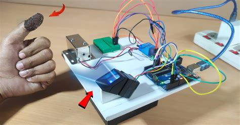 How To Make Fingerprint Door Lock Project Fingerprint Sensor With