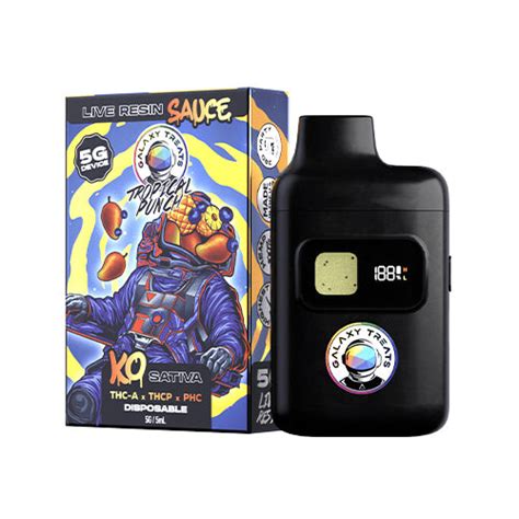 Galaxy Treats Ko Live Resin Sauce Disposable Vape