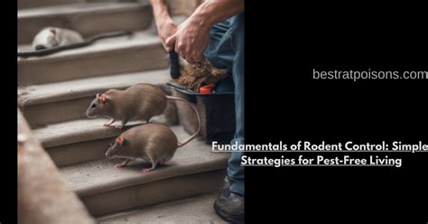 Effective Rodent Control Strategies For A Safer Home