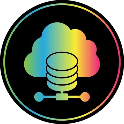 Cloud Database Vector Icon Design 16321194 Vector Art At Vecteezy