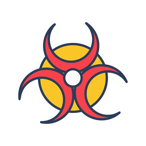 Biohazard Vector Icon 16715473 Vector Art At Vecteezy