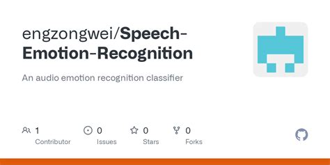 Github Engzongweispeech Emotion Recognition An Audio Emotion