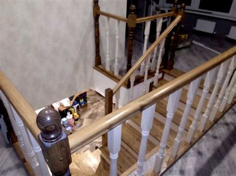 Бюджетные деревянные лестницы лестница на второй этаж перила Будівельні послуги Буча на Olx