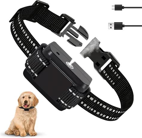 Citronella Bark Collar 2 Modes Anti Barking Collars For Dogs