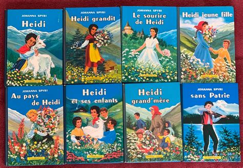Heidi Complète En 7 Tomes 8 Em Livre Sans Patrie Johanna Spyri