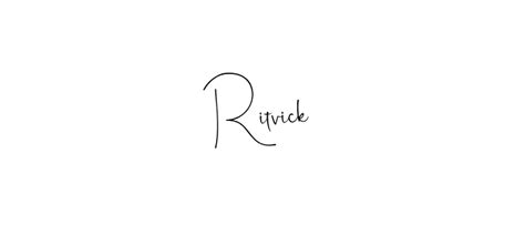 92 Ritvick Name Signature Style Ideas Best Esign