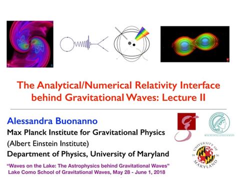 The Analyticalnumerical Relativity Interface Behind Gravitational