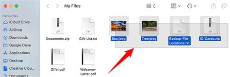 How To Select Multiple Files On Mac