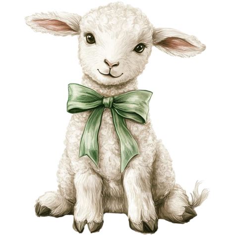 12 Easter Lamb Clipart Easter Clip Art Spring Lamb High Quality Pngs