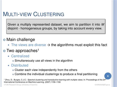 Ppt Convex Mixture Models For Multi View Clustering Powerpoint