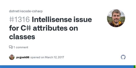 Intellisense Issue For C Attributes On Classes Issue 1316 Dotnet